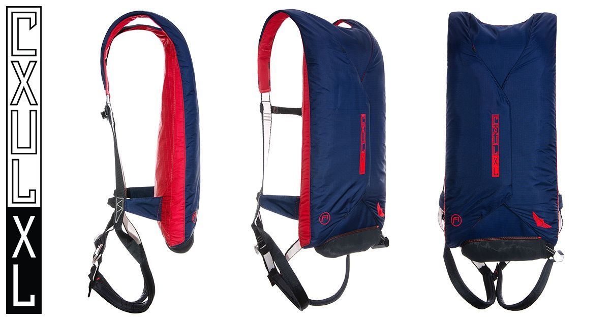 BASE jumping equipment: BASE Jumping harness container CXUL.XL | Squirrel
