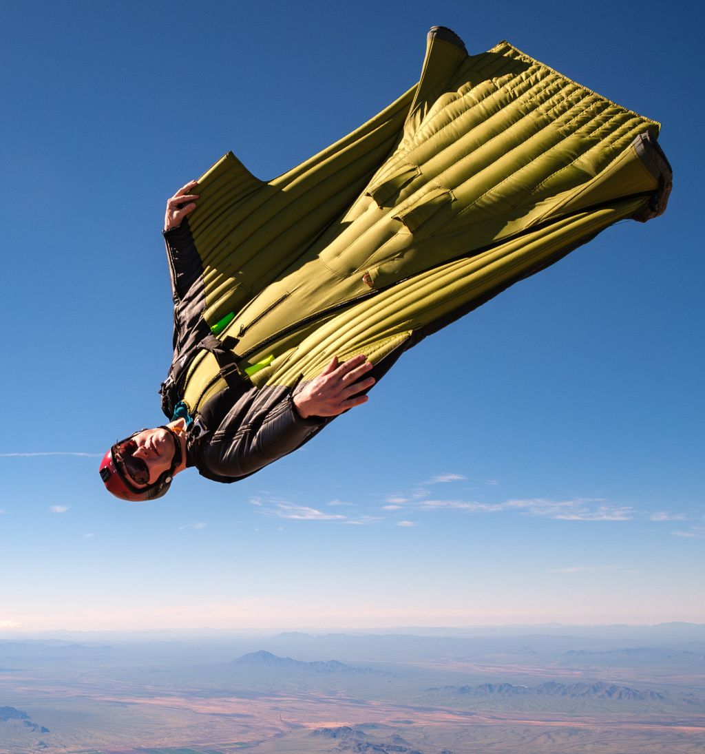 BASE jumping gear: BASE jumping parachute: Creature | Squirrel