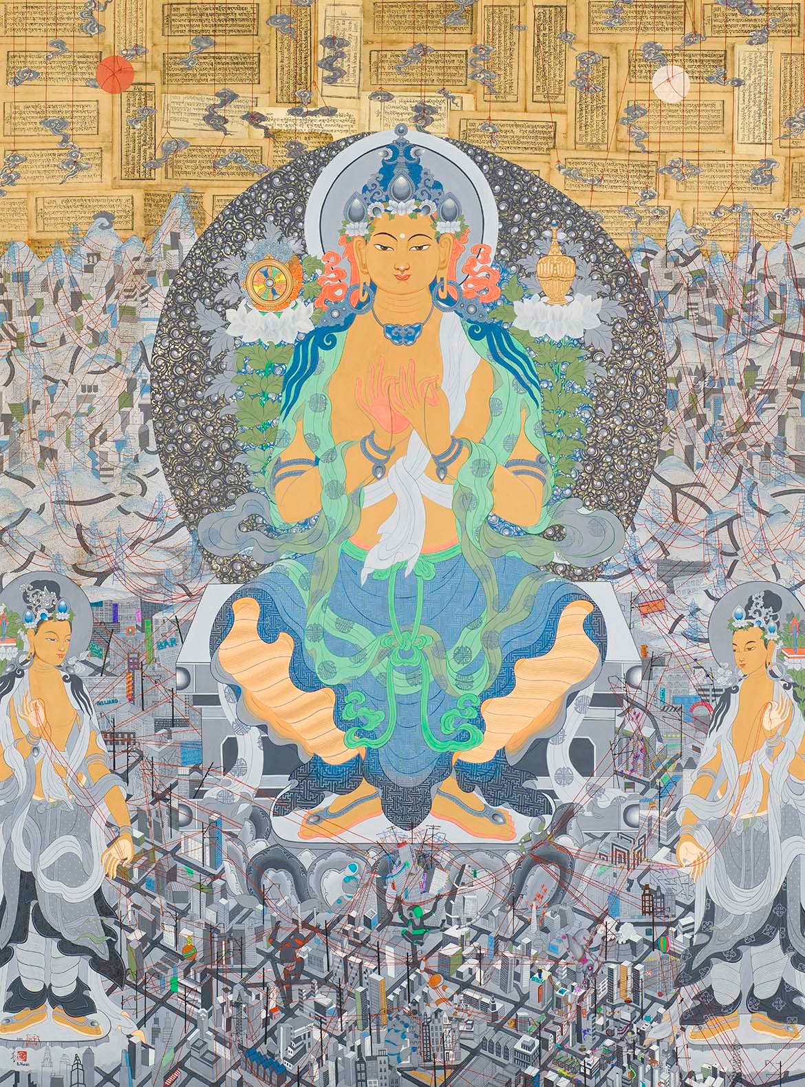 Zurag paintings: Mongolia – QAGOMA Stories – Queensland Art Gallery ...