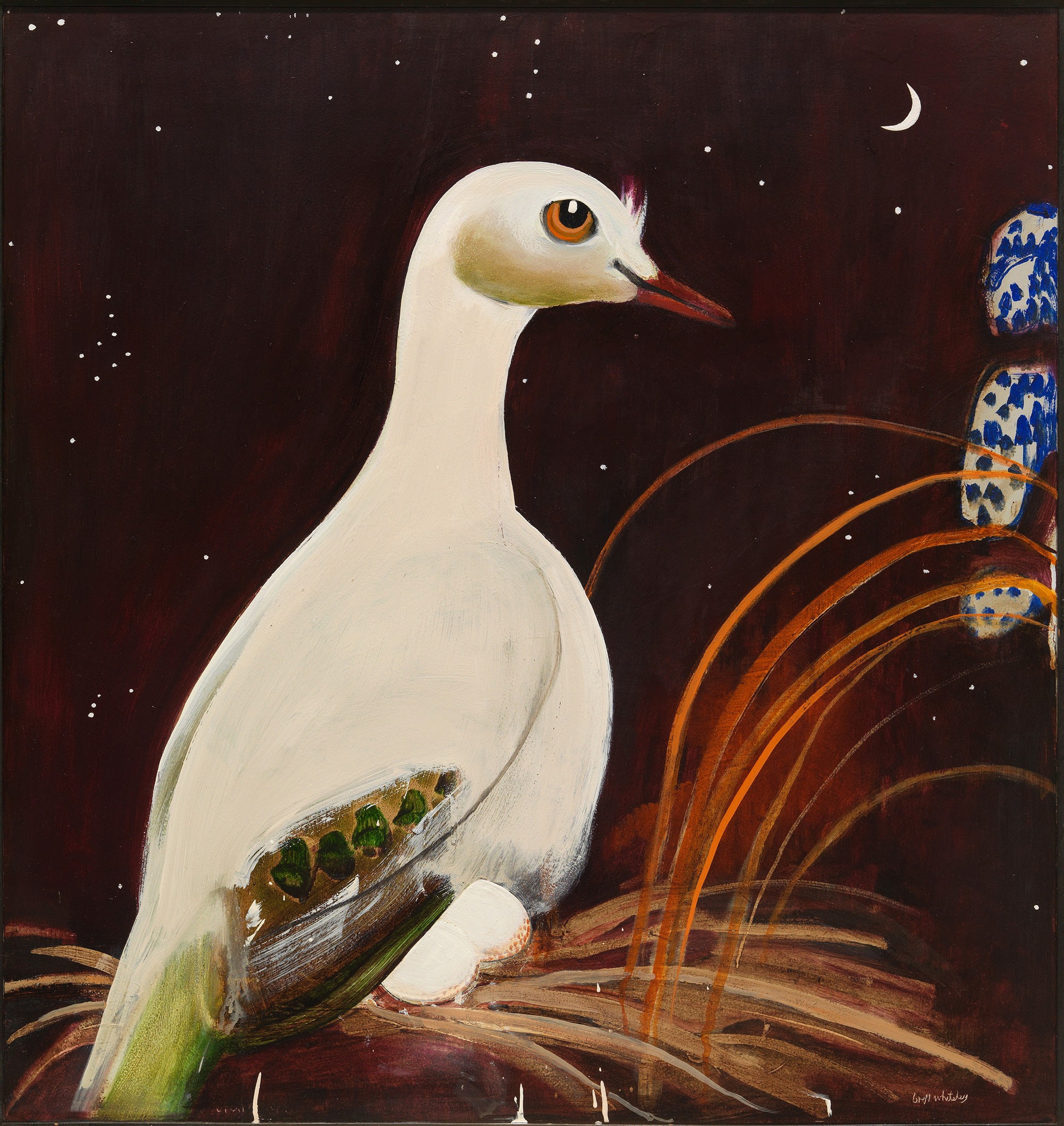 Birds regularly appear in Brett Whiteley’s paintings – QAGOMA Stories ...