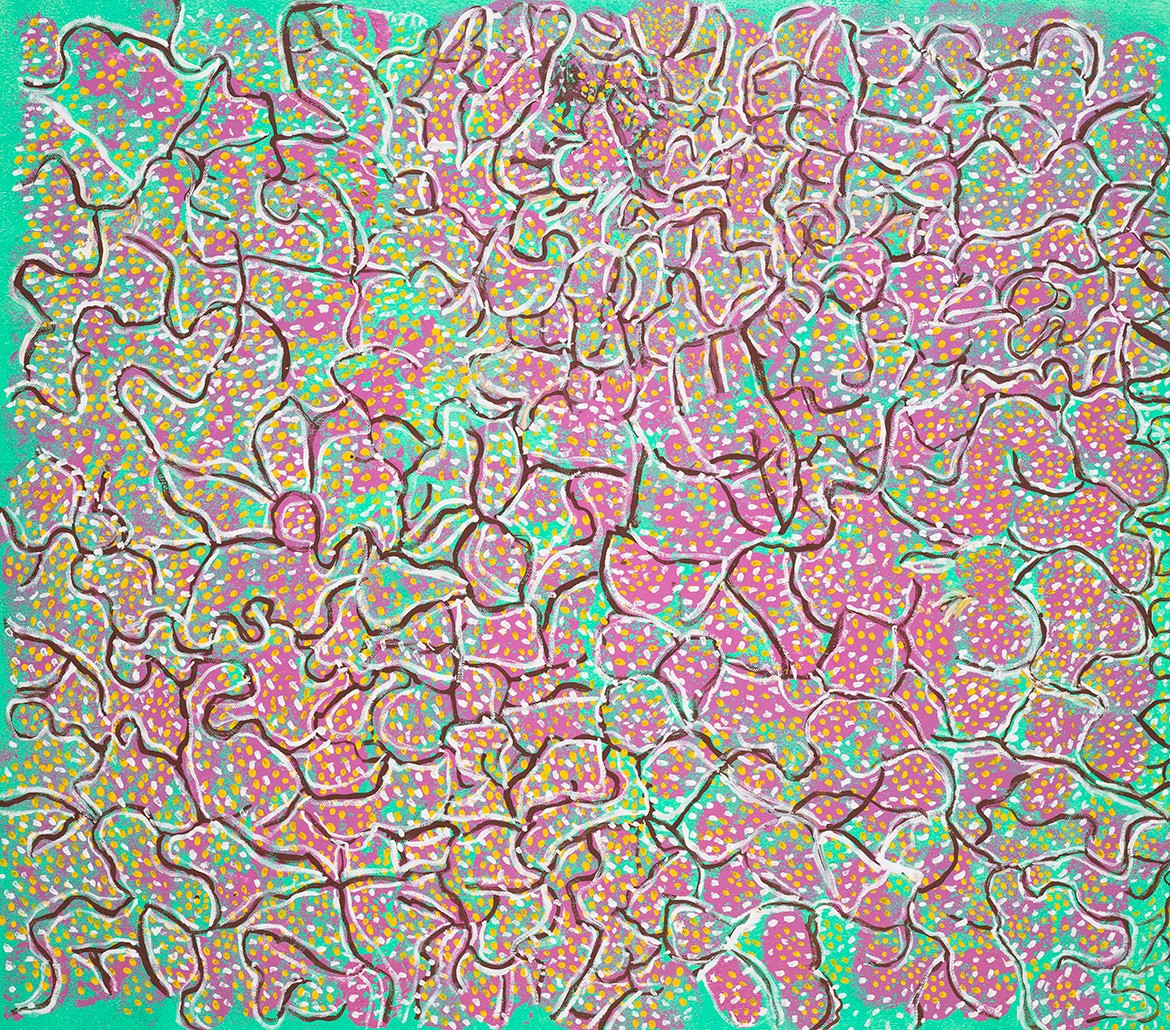Mavis Ngallametta found a new home in her painting – QAGOMA Stories ...
