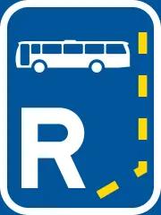 Start of a Reserved Lane for Buses | K53 Learners App