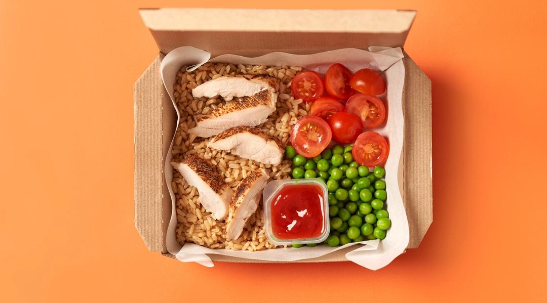 Chargrilled Chicken Rice Box - LEON