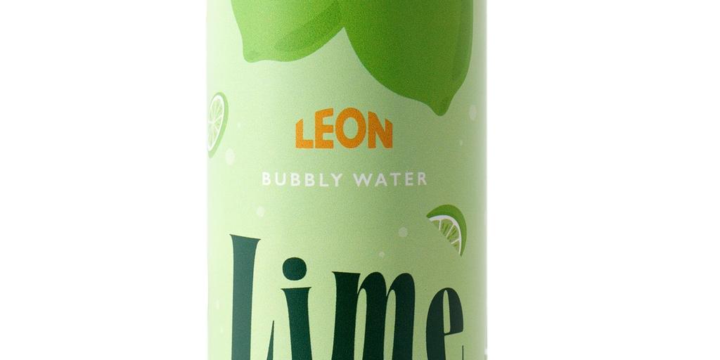 Lime Bubbly Water - LEON