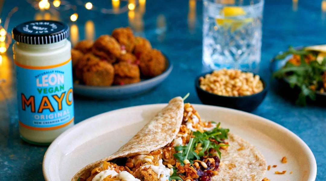 Vegan Falafel Wrap - LEON