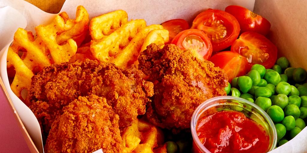 Kids GFC Nuggets with Fries - LEON