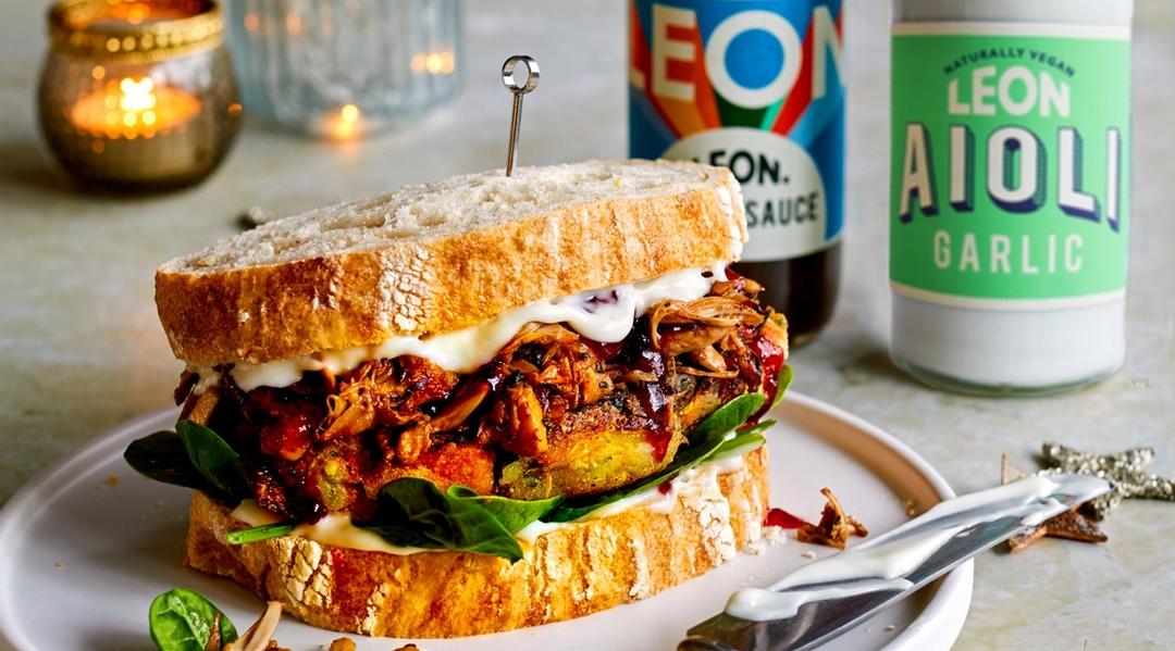 Ultimate Christmas Leftovers Sandwich - LEON