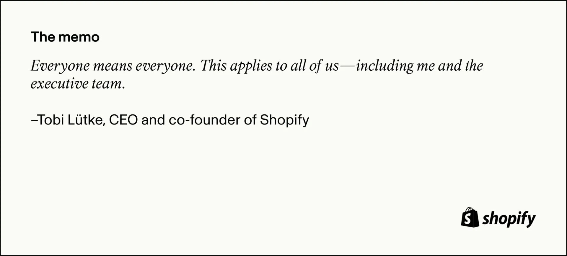 From Memo to Movement: Shopify’s Cultural Adoption of AI | First Round