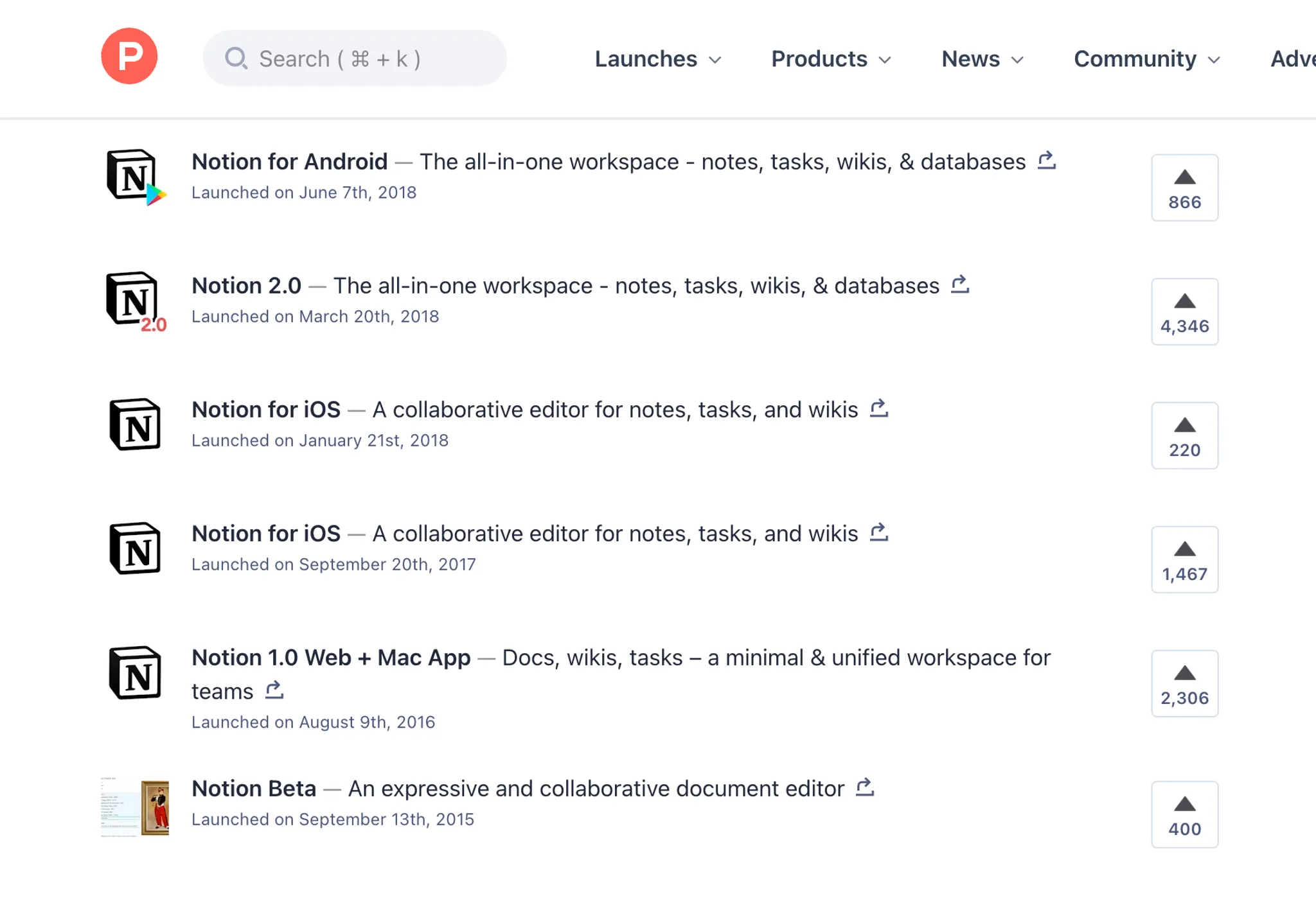 Notion | First Round