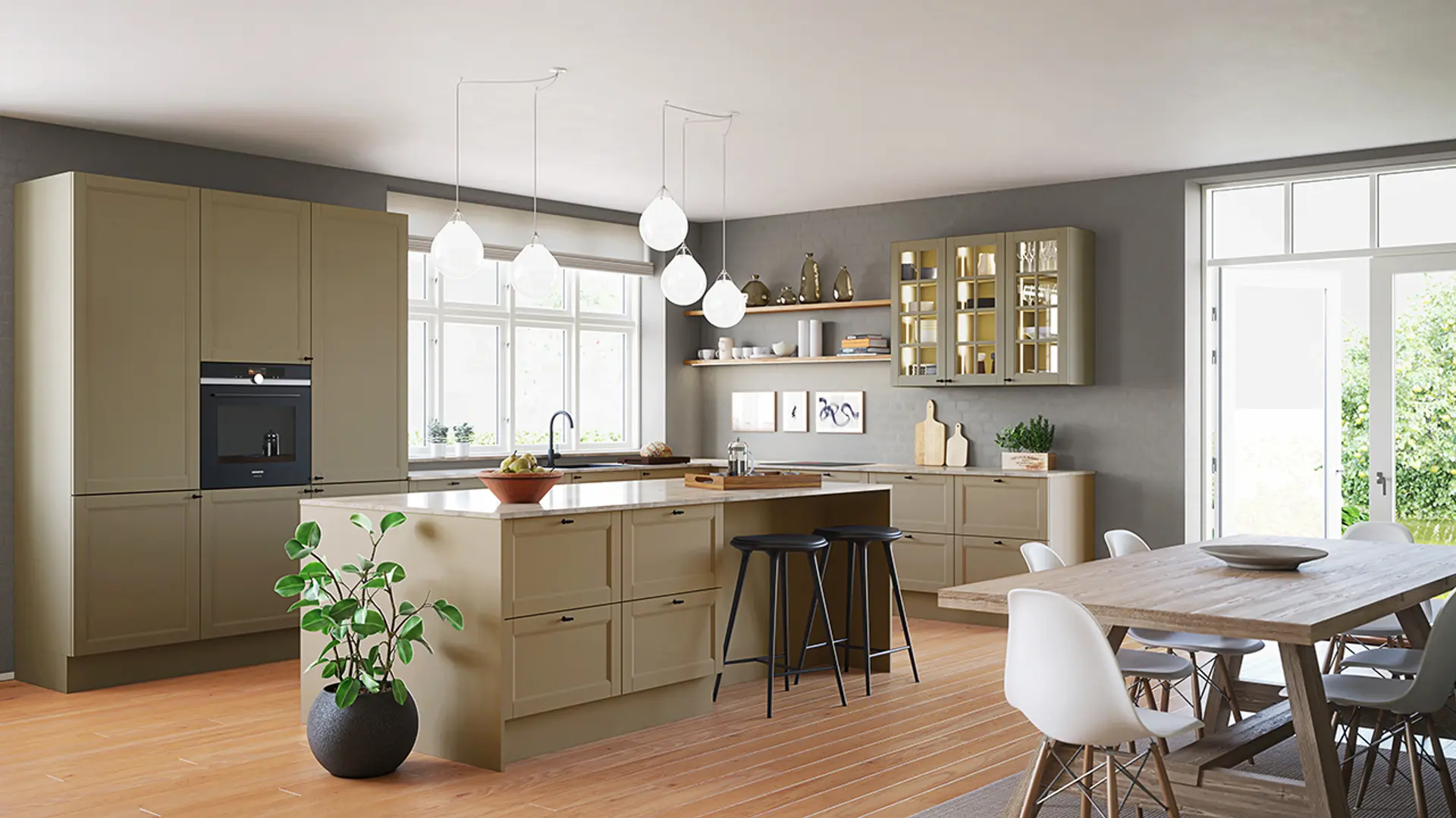 Kjøkkeninspirasjon: Landlig og klassisk kjøkkeninnredning | XL BYGG