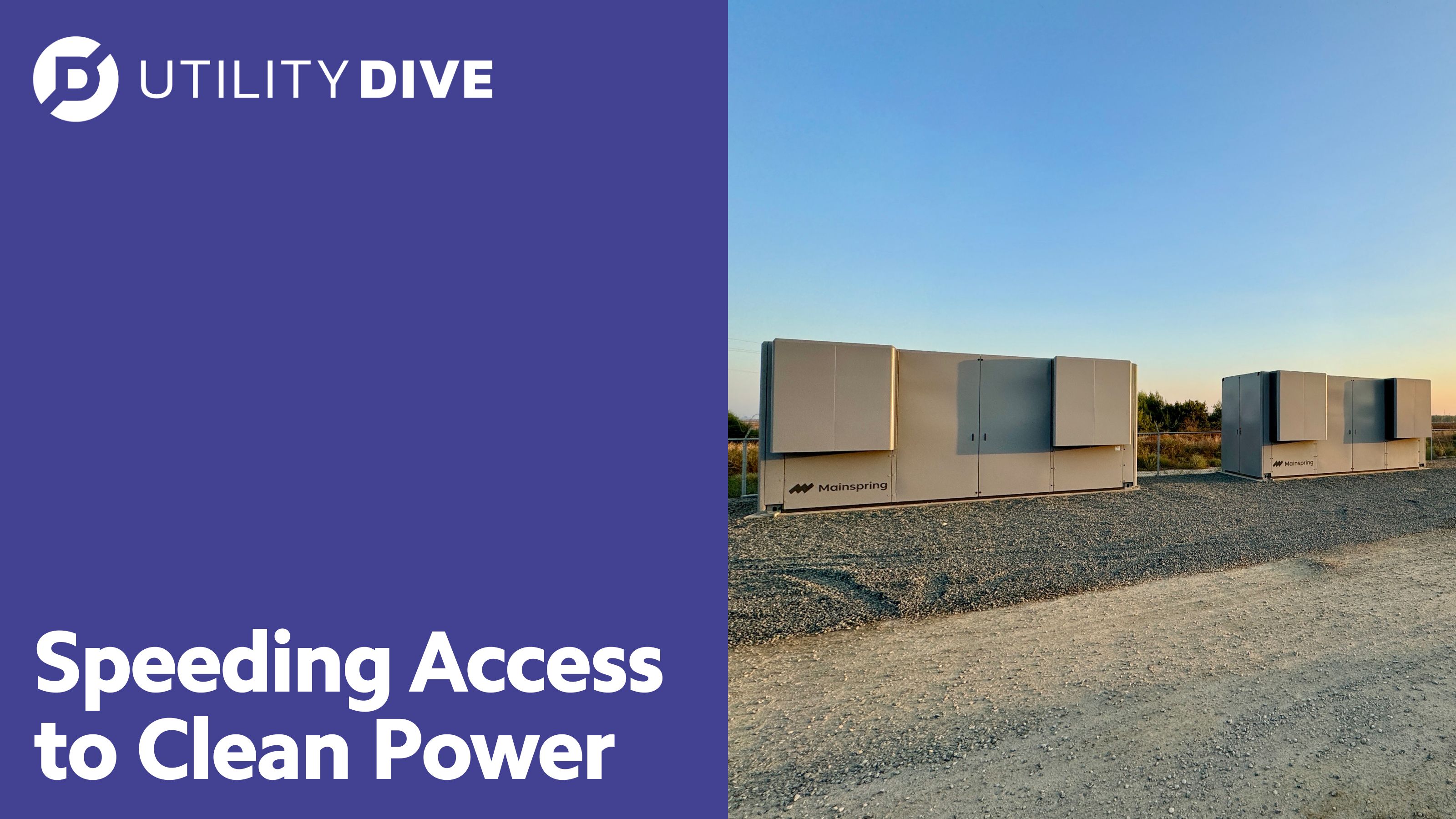 News & Perspectives | Mainspring Energy | Mainspring Energy