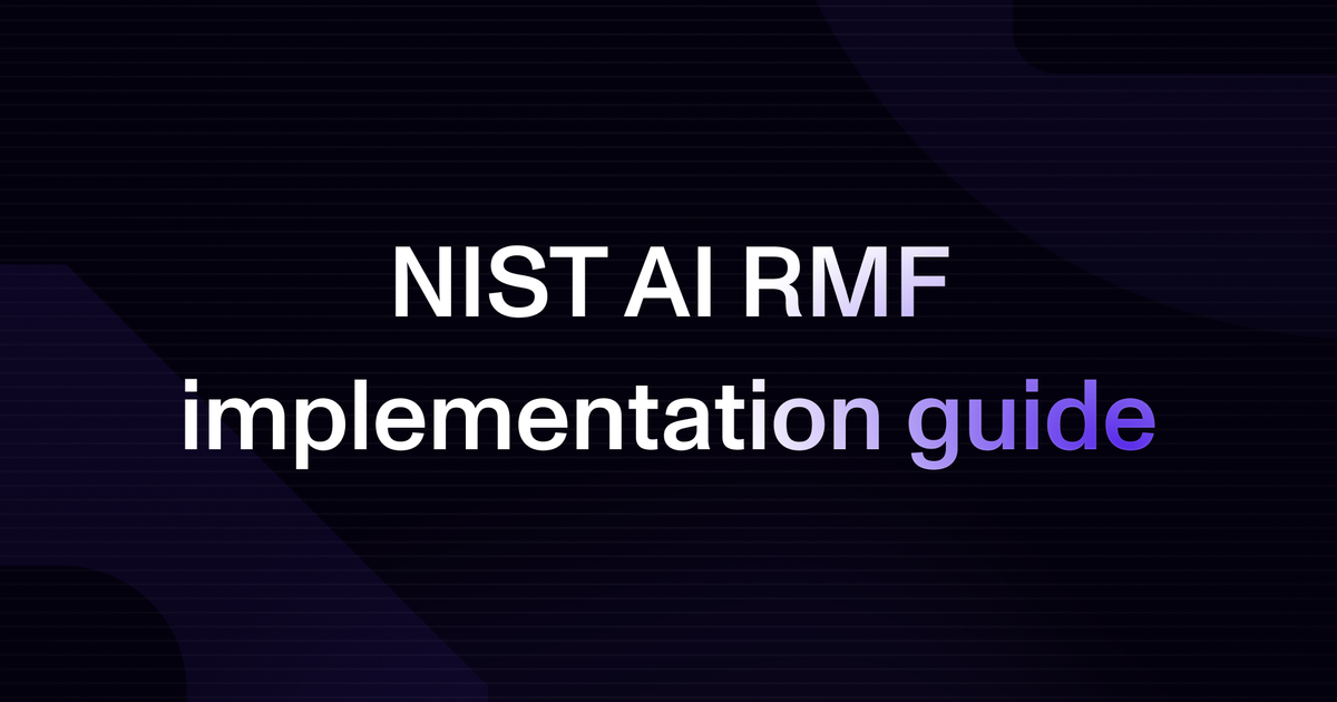 NIST AI RMF Guide (April 2026) | Openlayer
