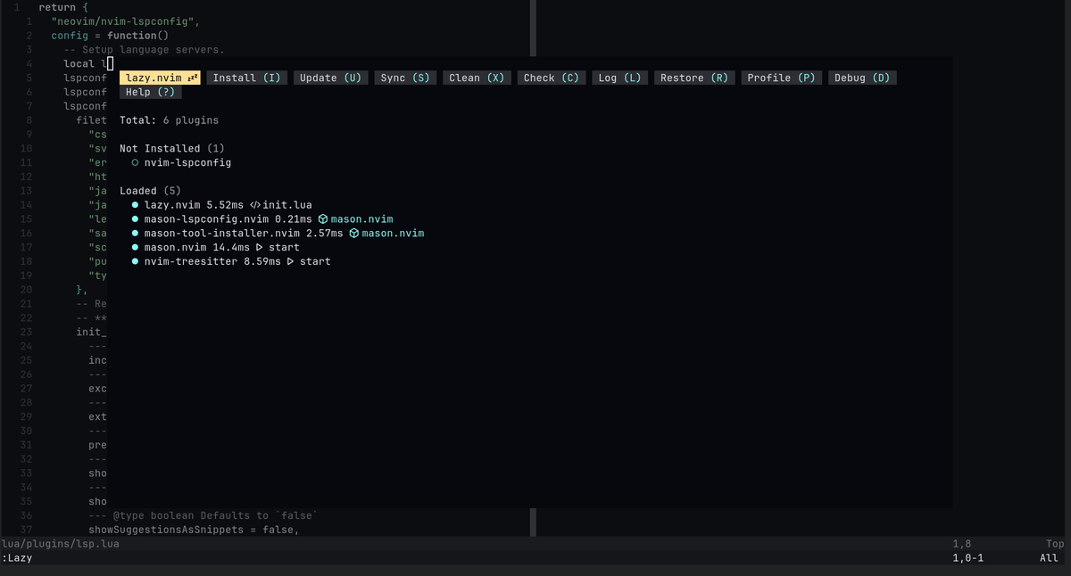 Neovim from scratch with Lazy.nvim