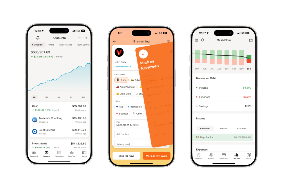 Download on web, iPhone, iPad, and Android | Monarch