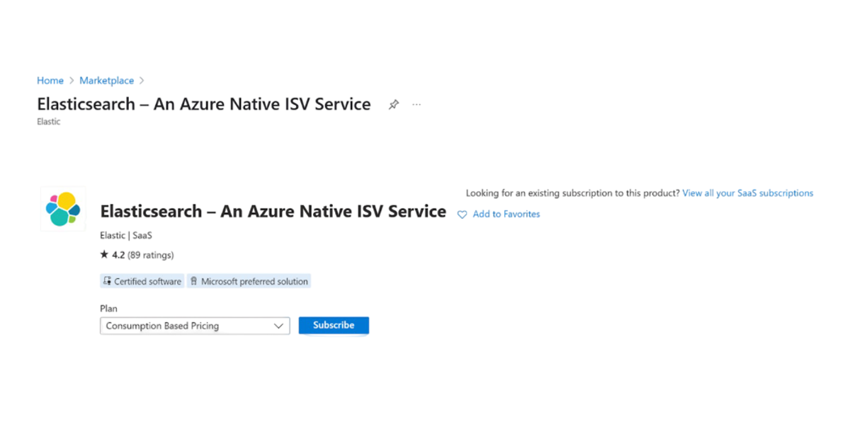 How to deploy Elasticsearch via Azure Marketplace - Elasticsearch Labs