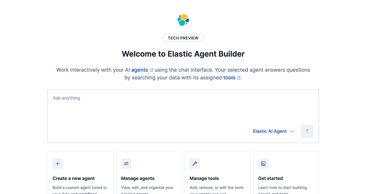 Introducing Elastic Agent Builder - Elasticsearch Labs