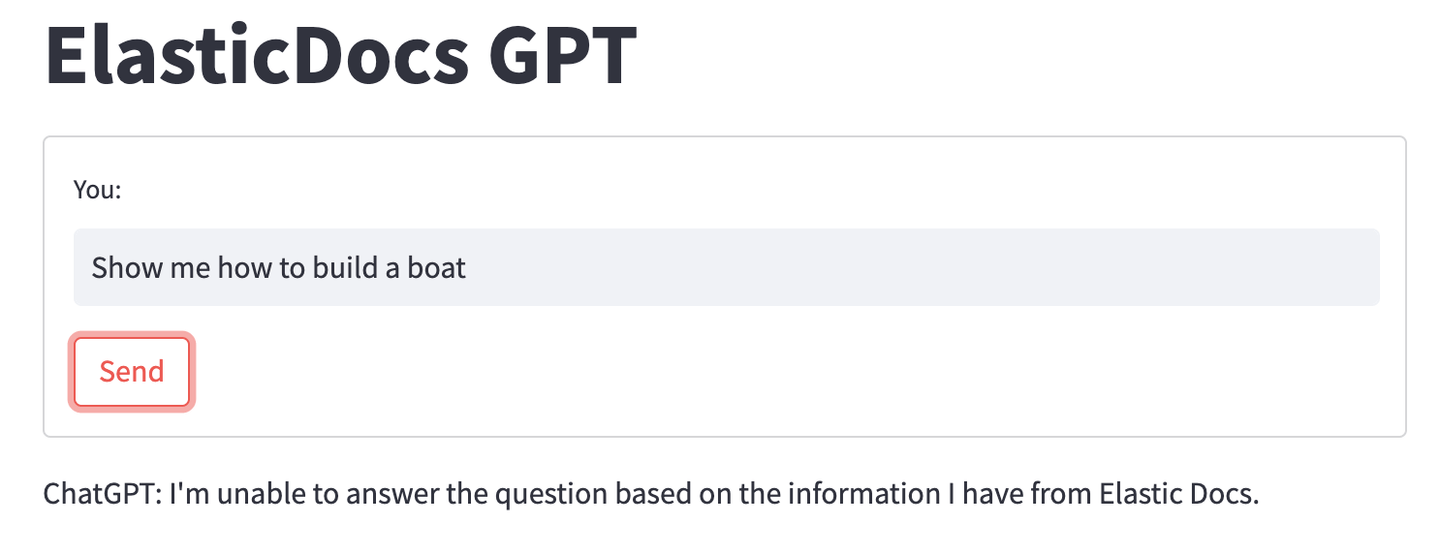 ChatGPT and Elasticsearch: OpenAI meets private data - Search Labs