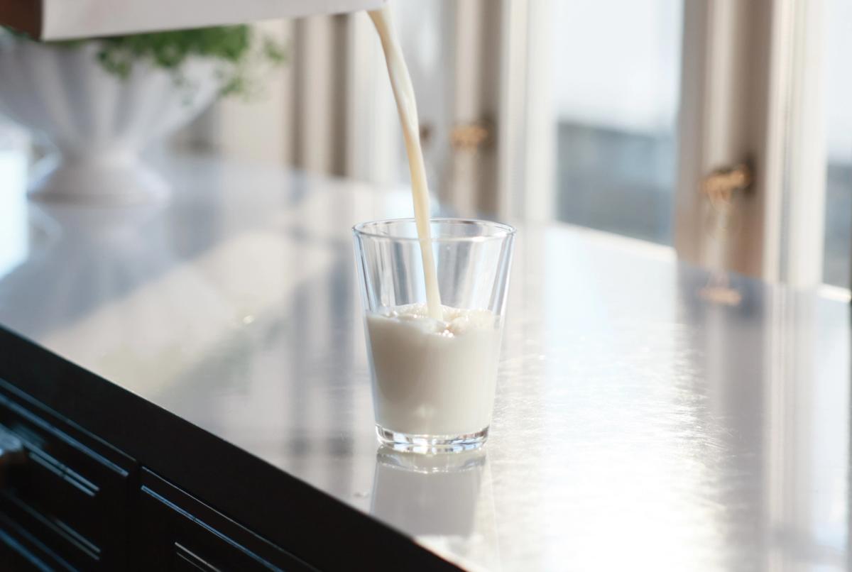 Så mye gir et glass melk deg
