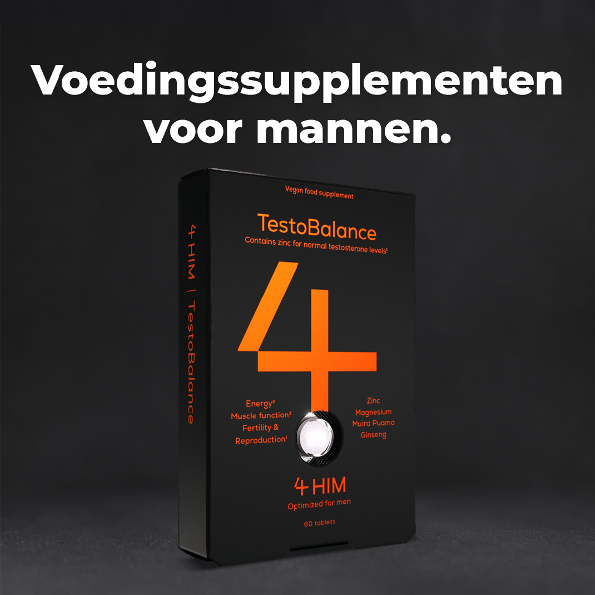 4HIM TestoBalance | Voedingssupplementen voor mannen