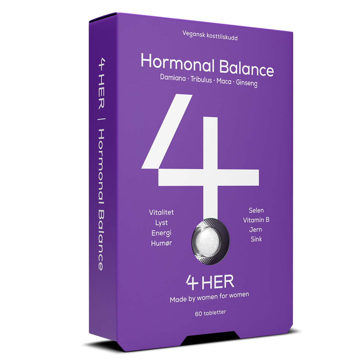 4HER Hormonal Balance - Kosttilskudd for hormonbalanse