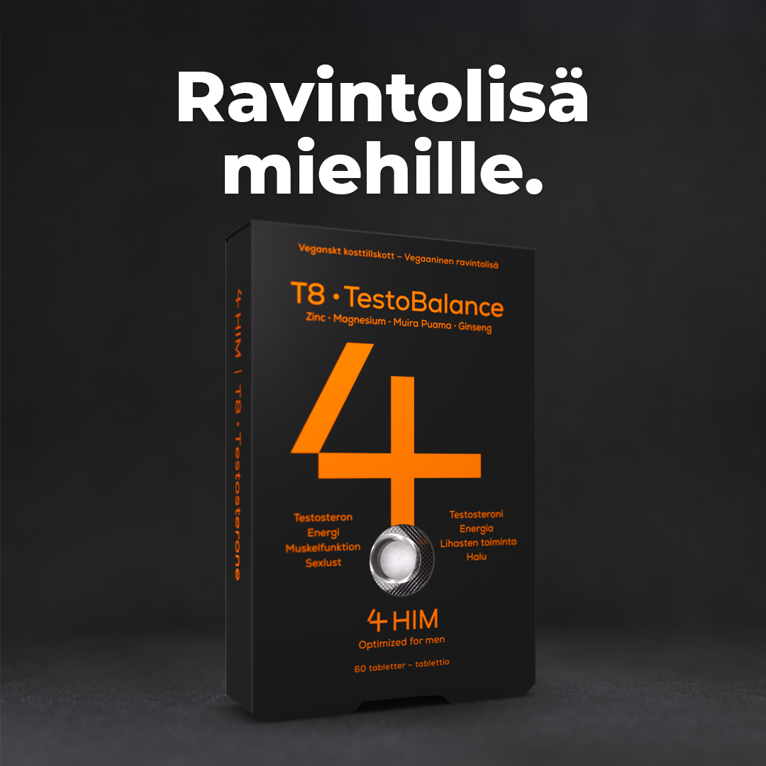4HIM TestoBalance - Pohjoismaiden suosituin testolisä!