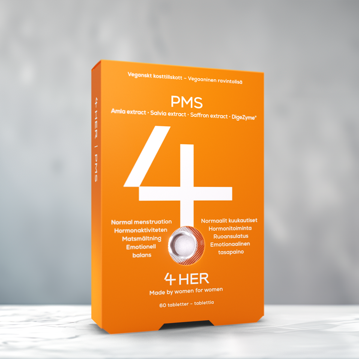 4HER PMS - Lisäravinne PMS-haasteisiin