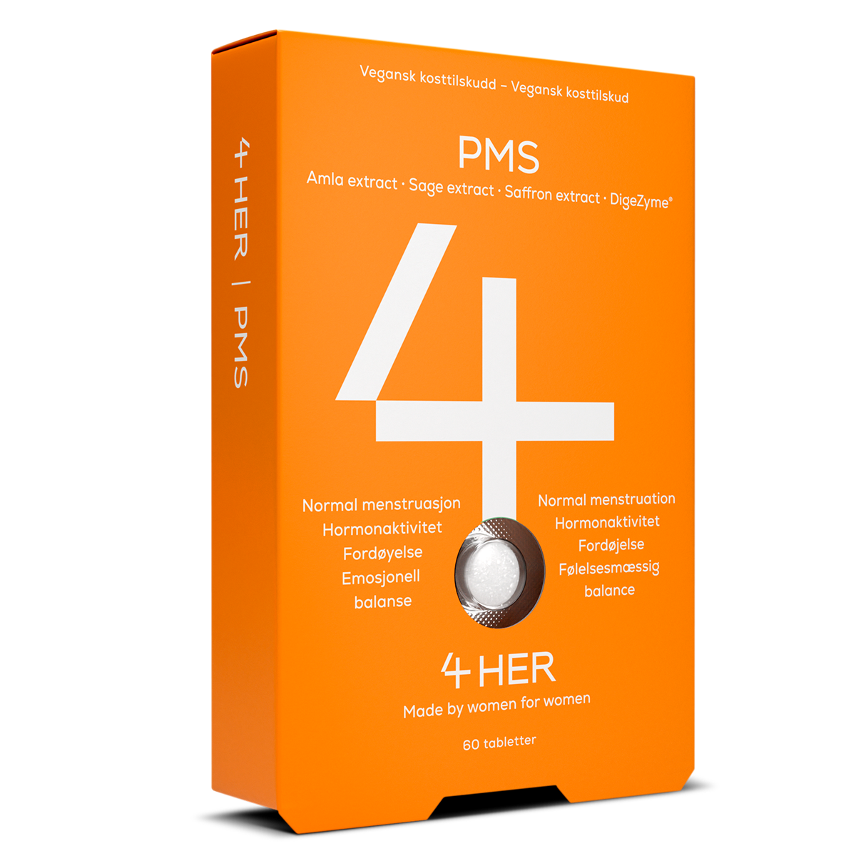 4HER PMS - Kosttilskudd mot PMS