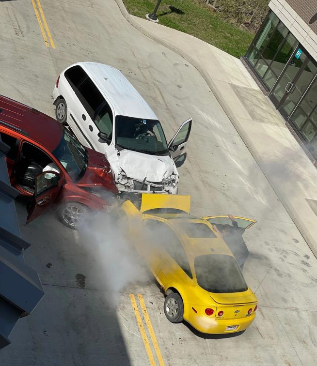 3D Scan Drone Mapping Car Crash | Skydio