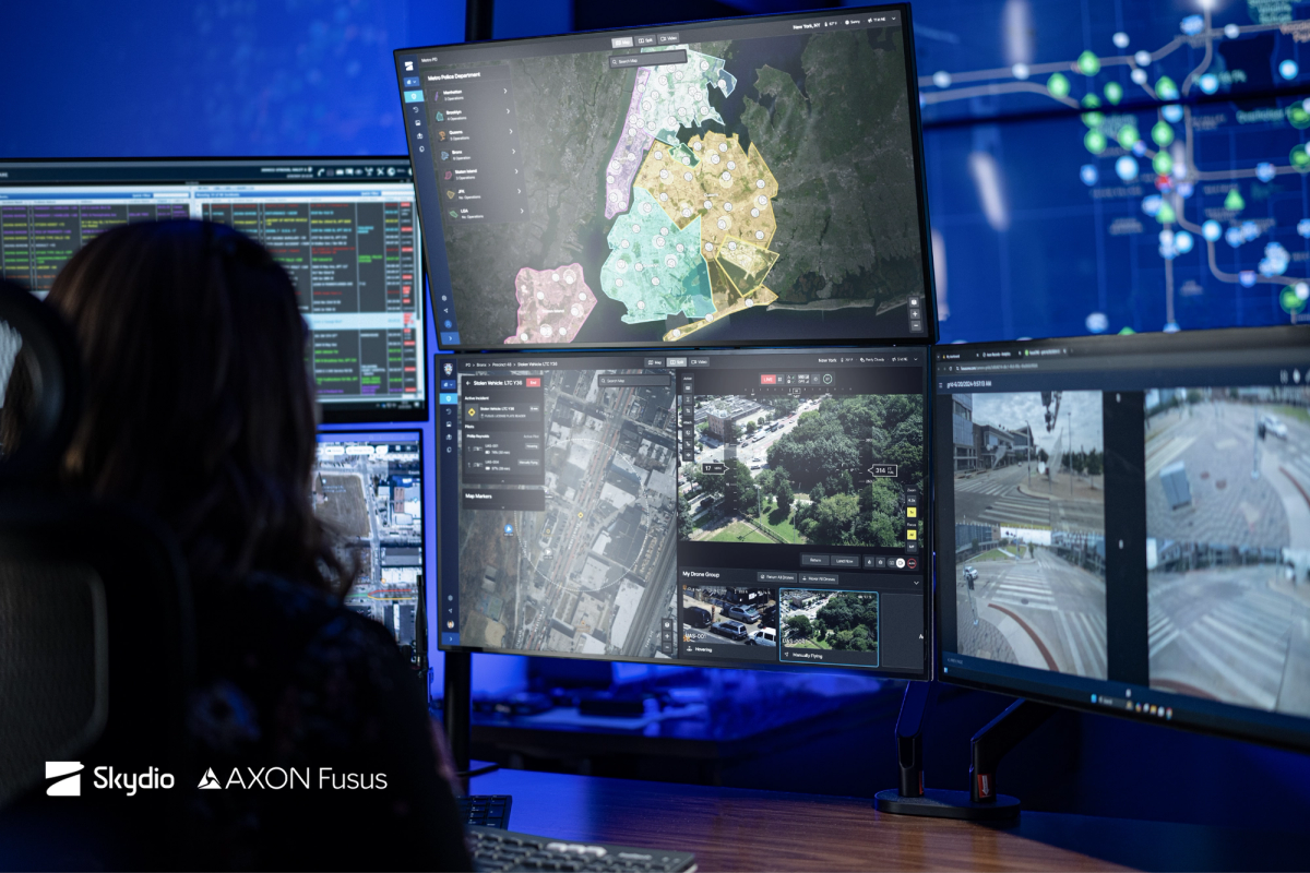 Skydio DFR Command + Axon Fusus Integration Now Available | Skydio