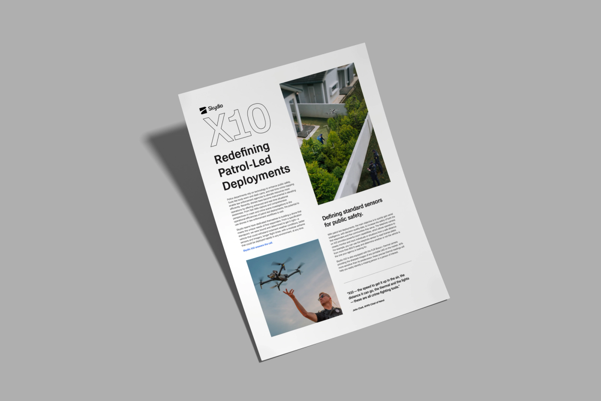 Skydio Autonomous Drones for Public Safety, Defense, and Energy | Skydio