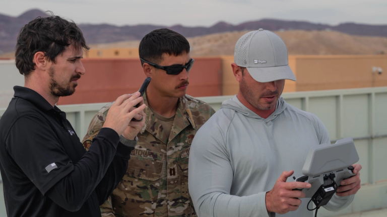 Skydio X10D Showcases Tactical Drone Skills at Blue UAS Challenge | Skydio