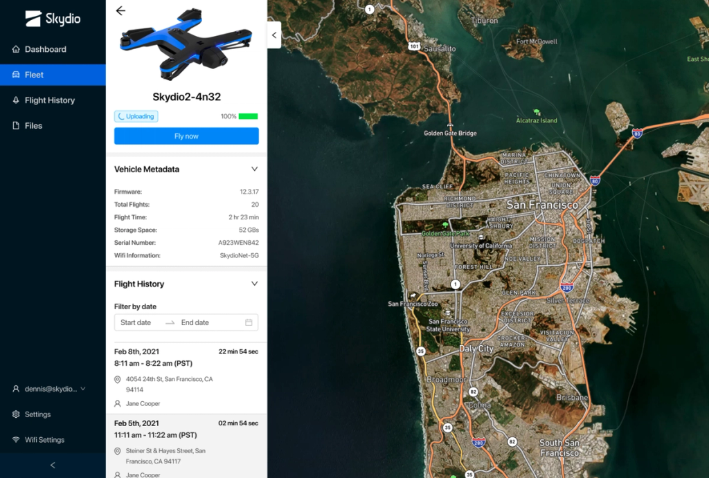 Connected drone operations for enterprise fleets | Skydio