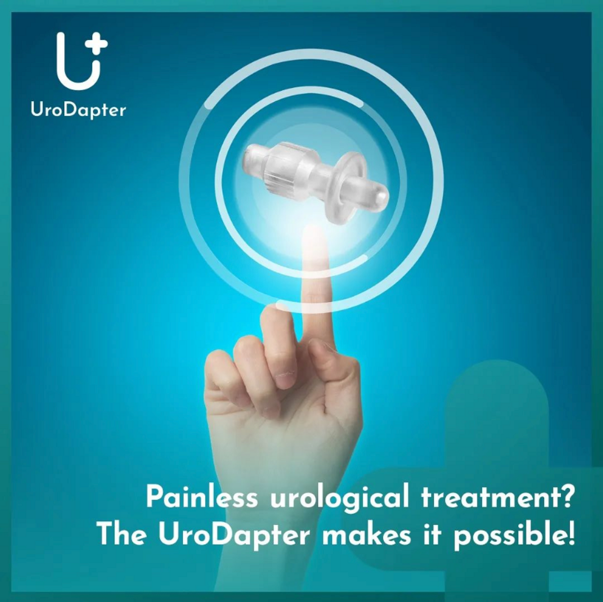 Painless Urological Treatment? The UroDapter makes it possible!