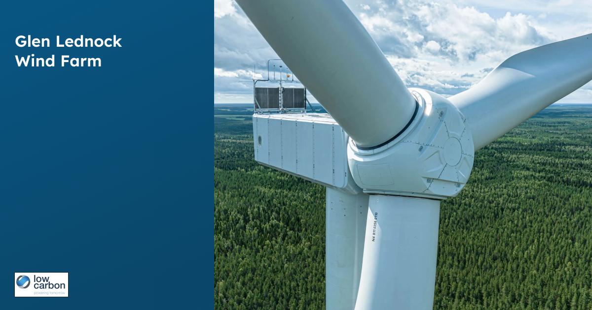 Glen Lednock Wind Farm | Low Carbon