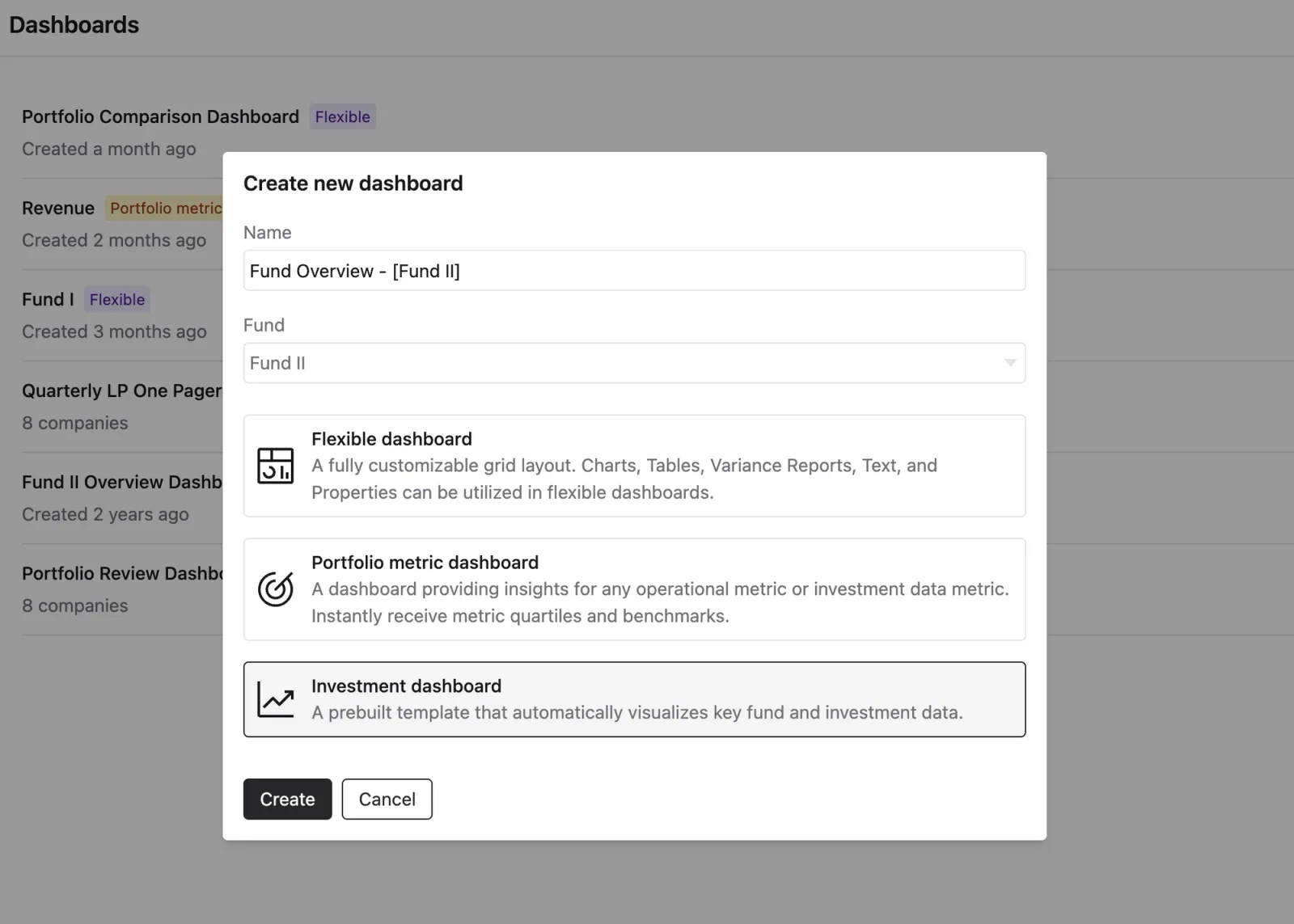 Product Update: Fund performance dashboard templates for VCs - Visible.vc