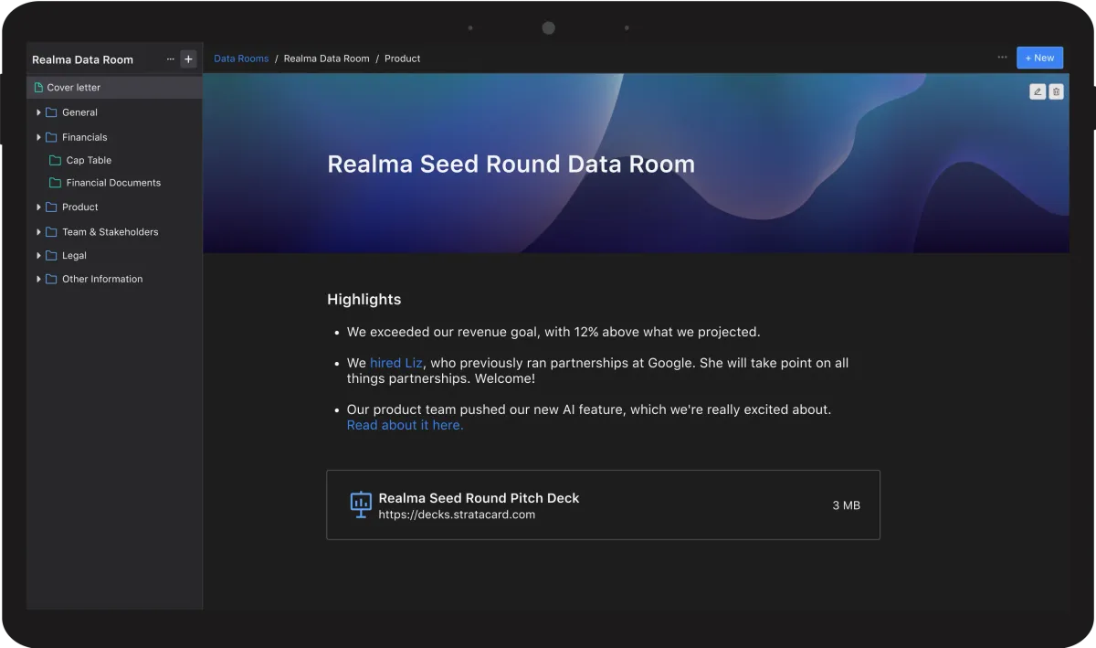 Data Room Software - Visible.vc - Visible.vc