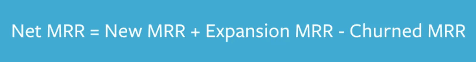 How to Calculate Net MRR - Visible.vc