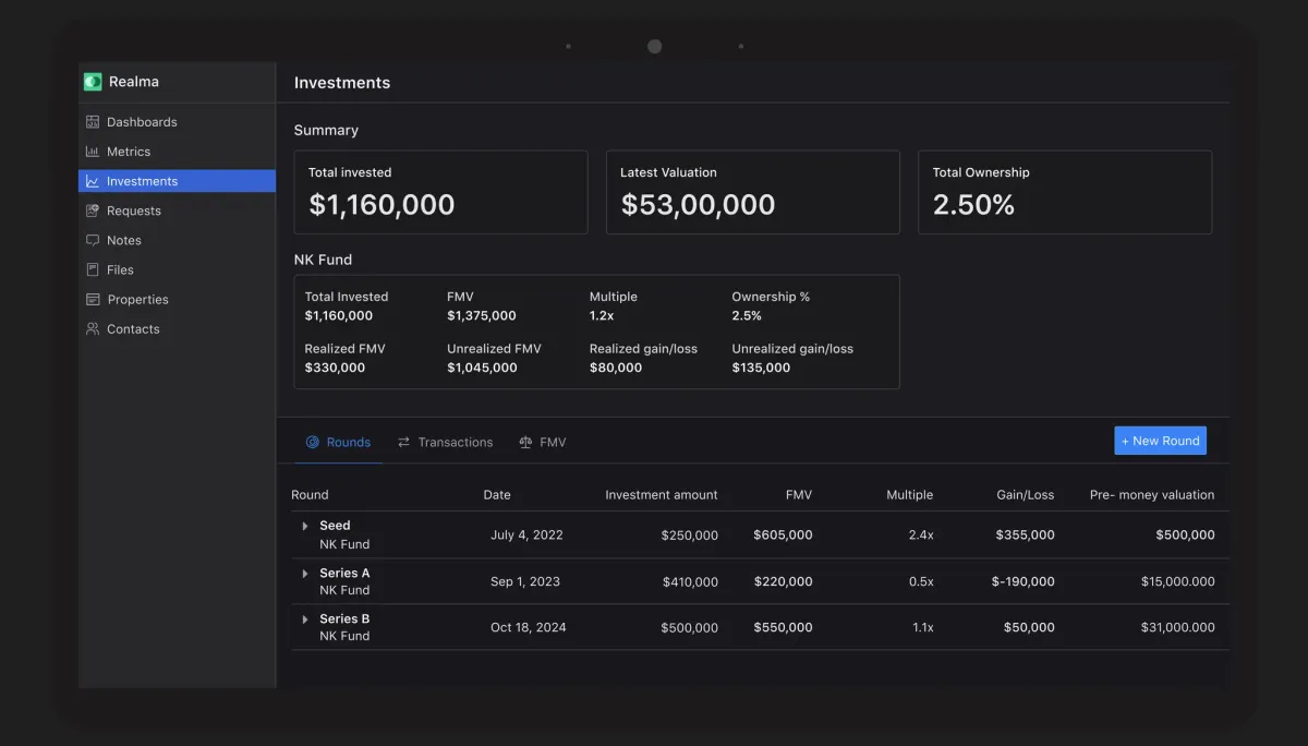 Venture Capital Portfolio Management Software - Visible.vc