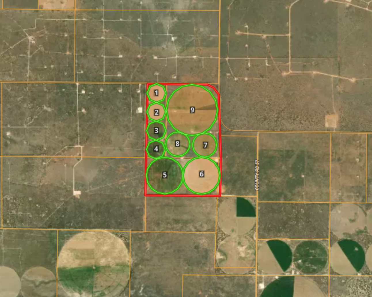 975 Acres of farm land for Sale in Cochran County, Texas | Simpson ...