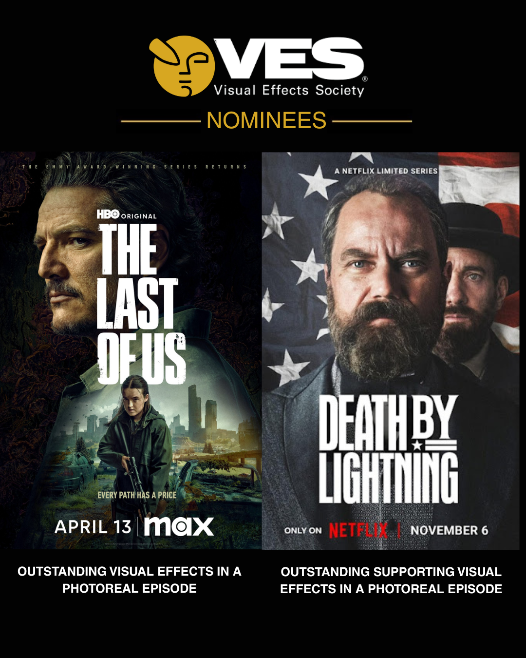 VES Nominations 2026 | News - Important Looking Pirates