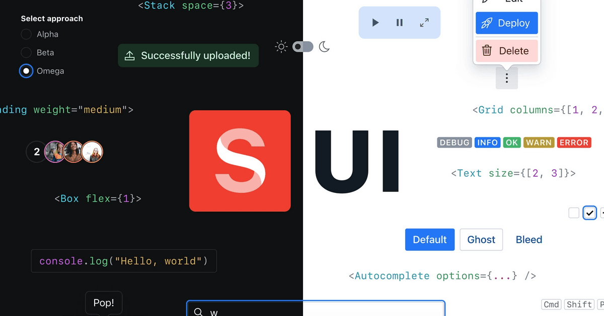 Getting started with Sanity UI – Sanity UI