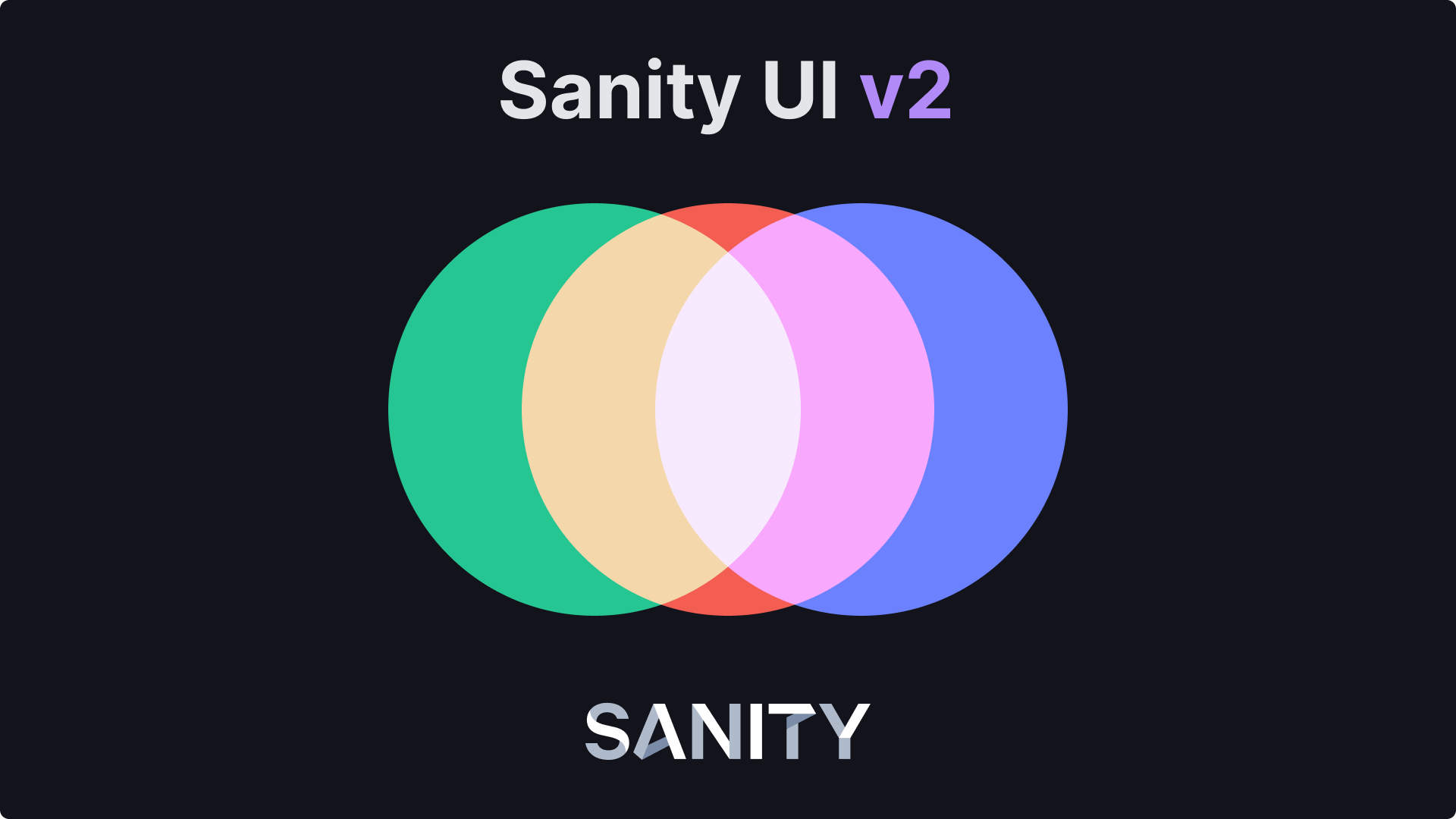 Sanity UI