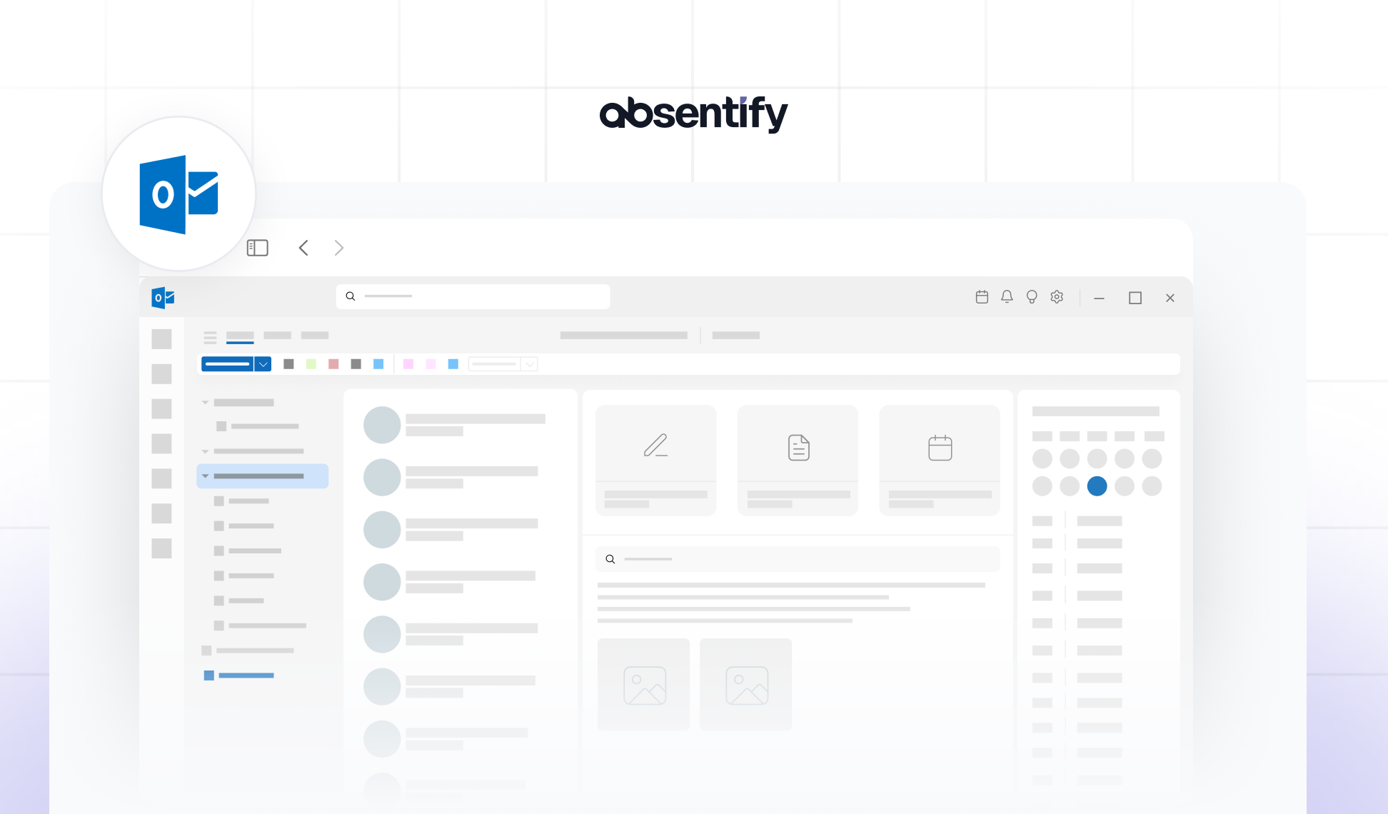 Outlook-Vorlage erstellen | absentify