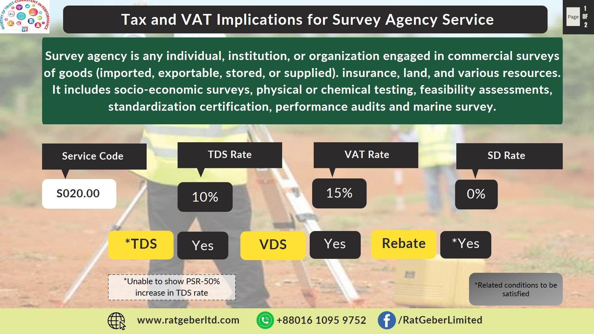 Part-10: TAX, VAT and JV Implications for Service. | Ratgeber | RatGeber