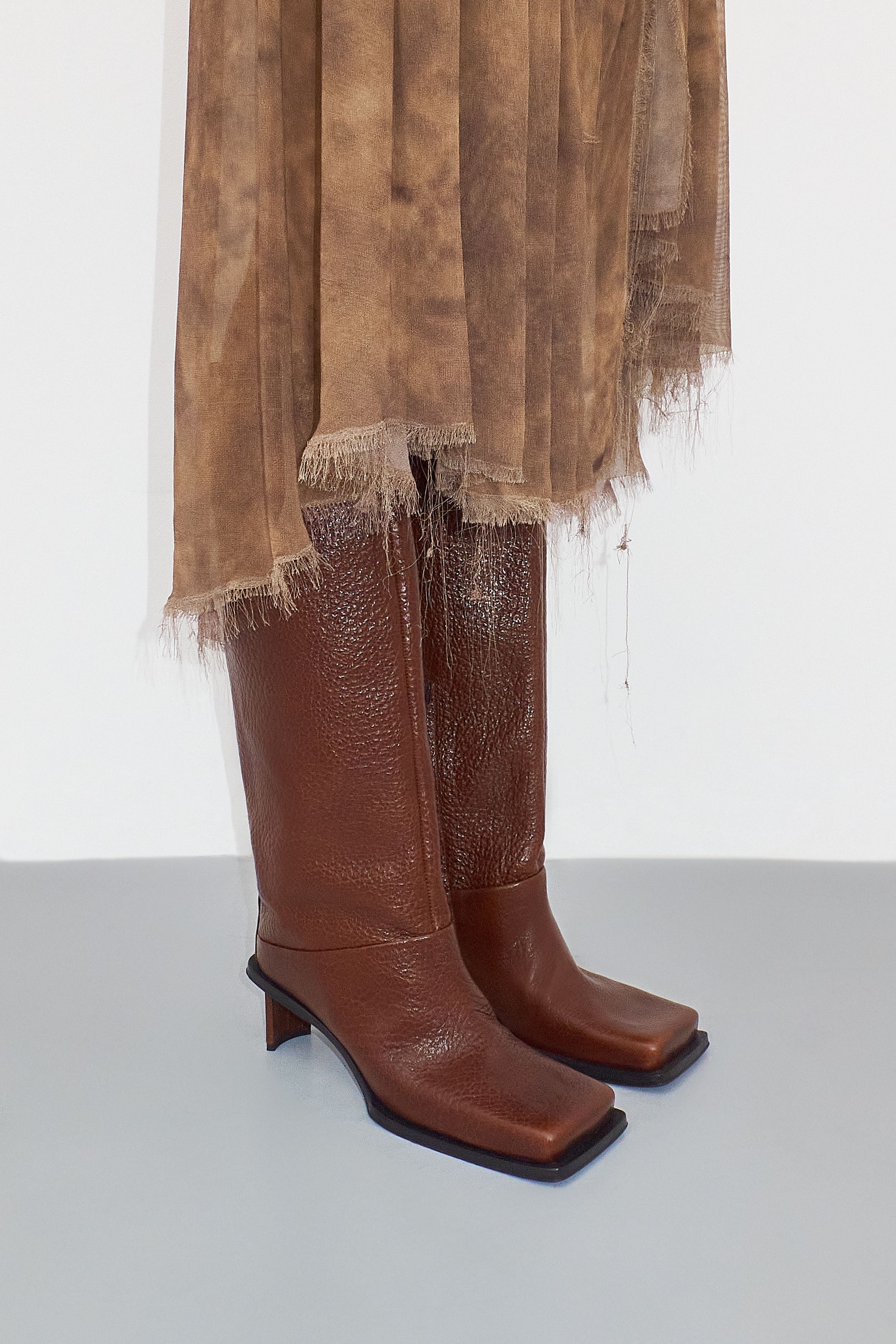 Brianna Brown Texture Tall Boots | Miista