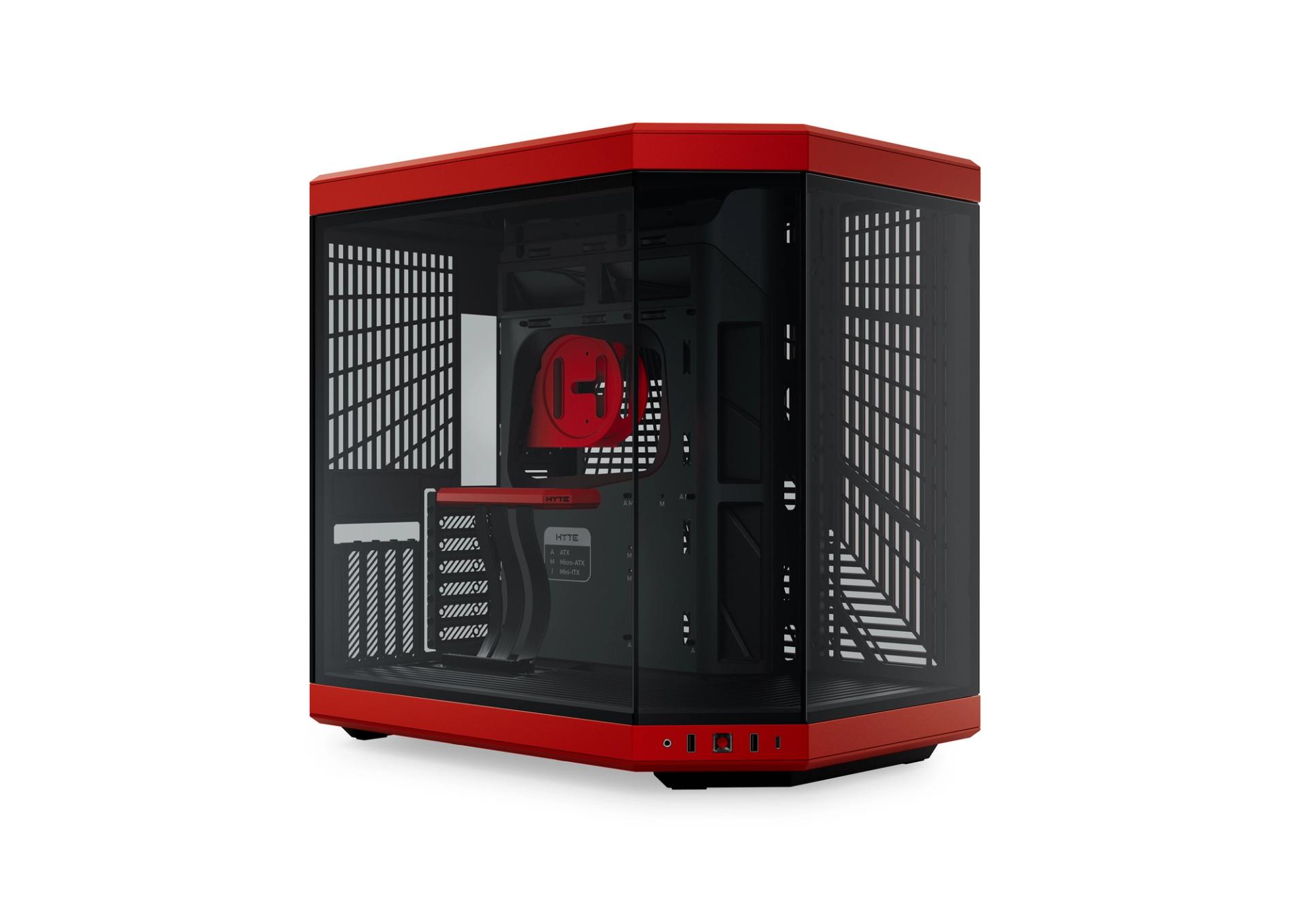 Y70 - Our New PC Case - Black Cherry | HYTE