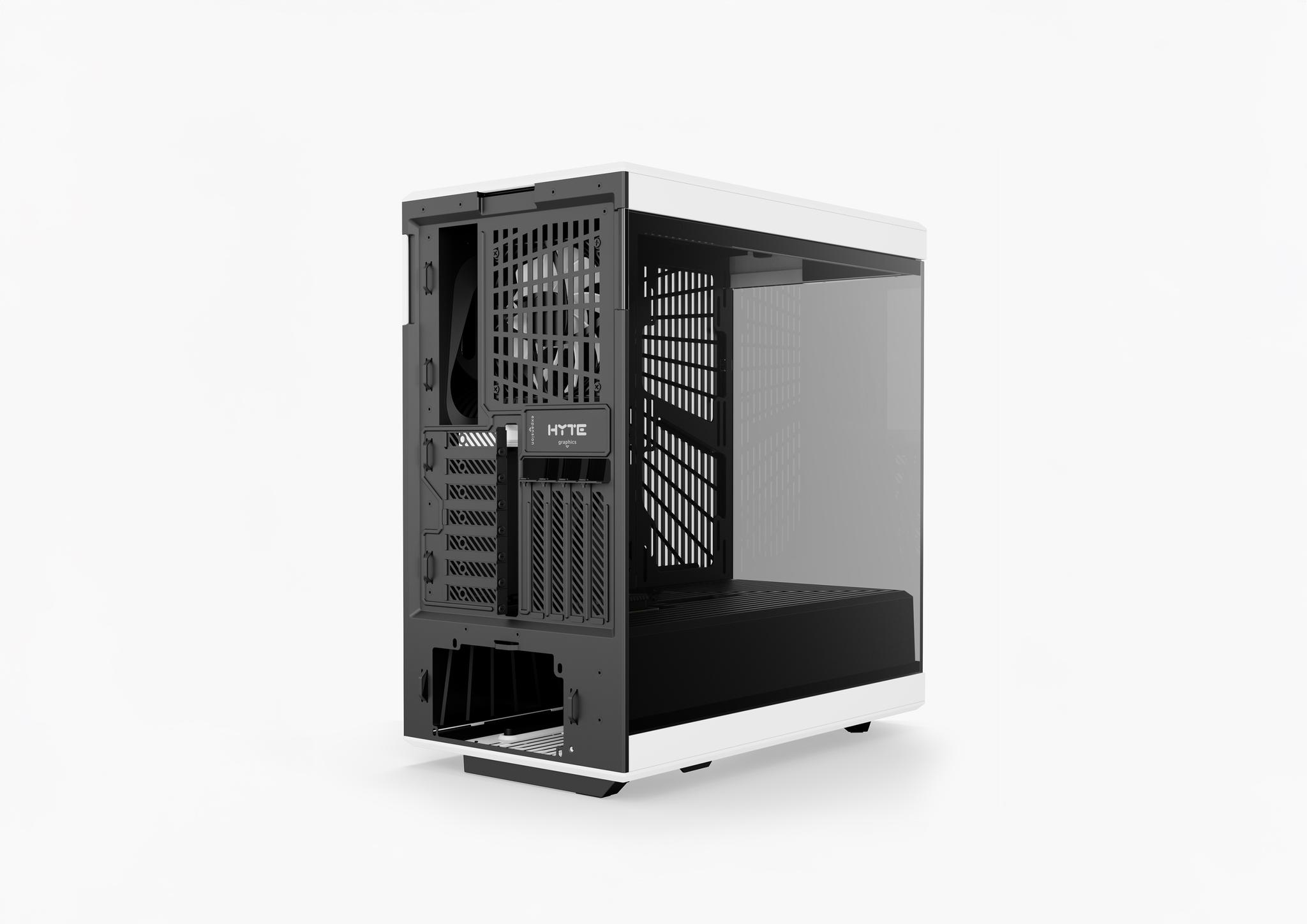 Y40 - ATX PC Cases with PCIe 4.0 Riser - Panda | HYTE