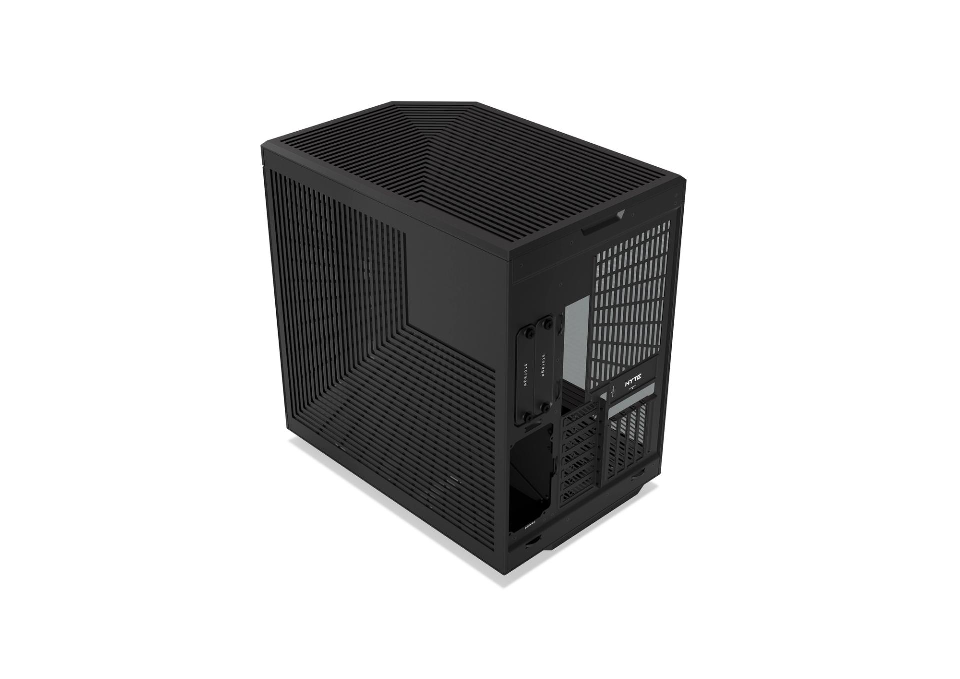 Y70 - Our New ATX PC Case - Pitch Black | HYTE