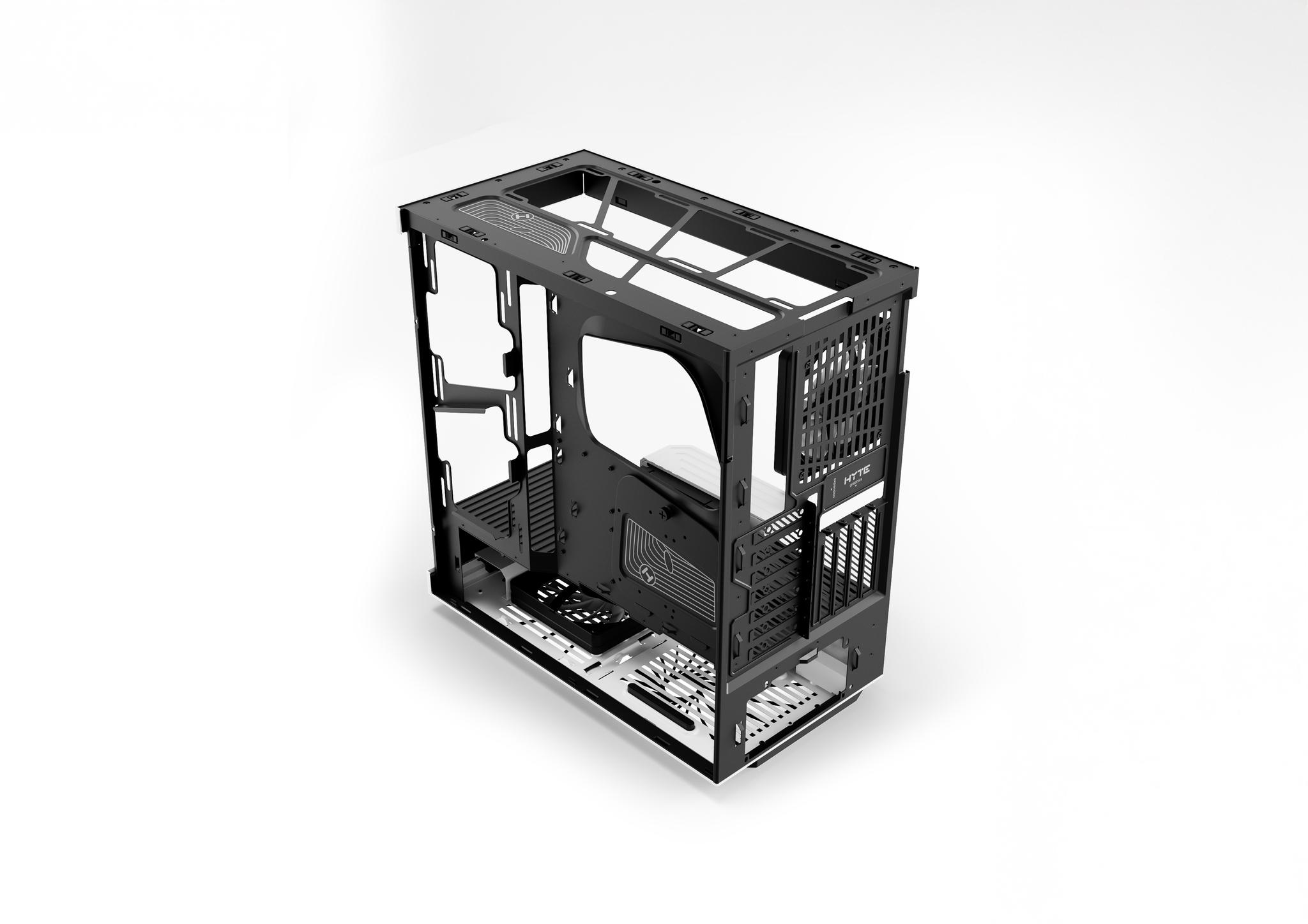 Y40 - ATX PC Cases with PCIe 4.0 Riser - Panda | HYTE