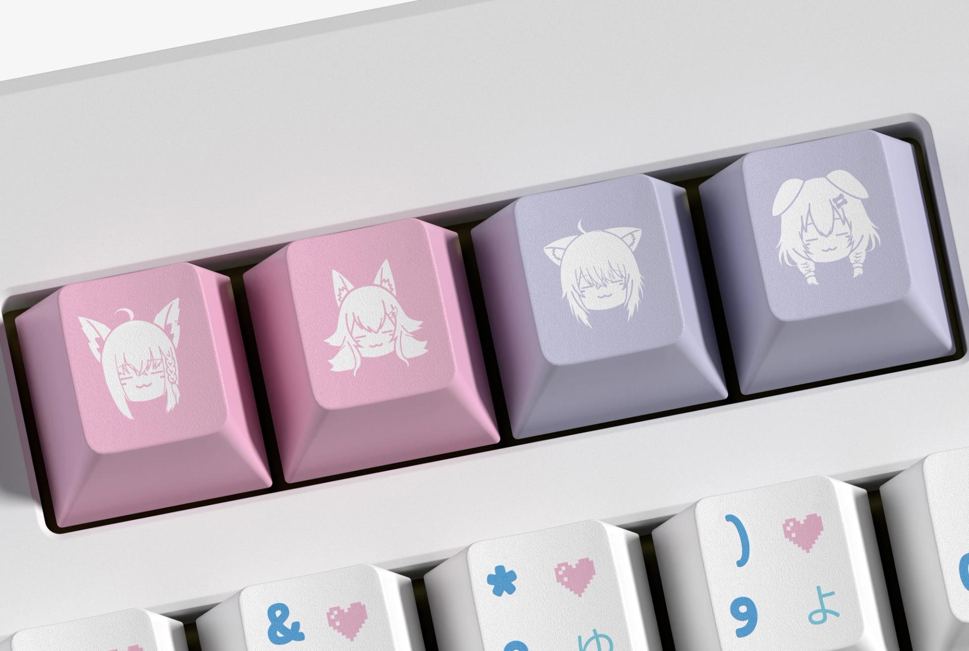 hololive GAMERS Capture the Moment Keycaps | HYTE